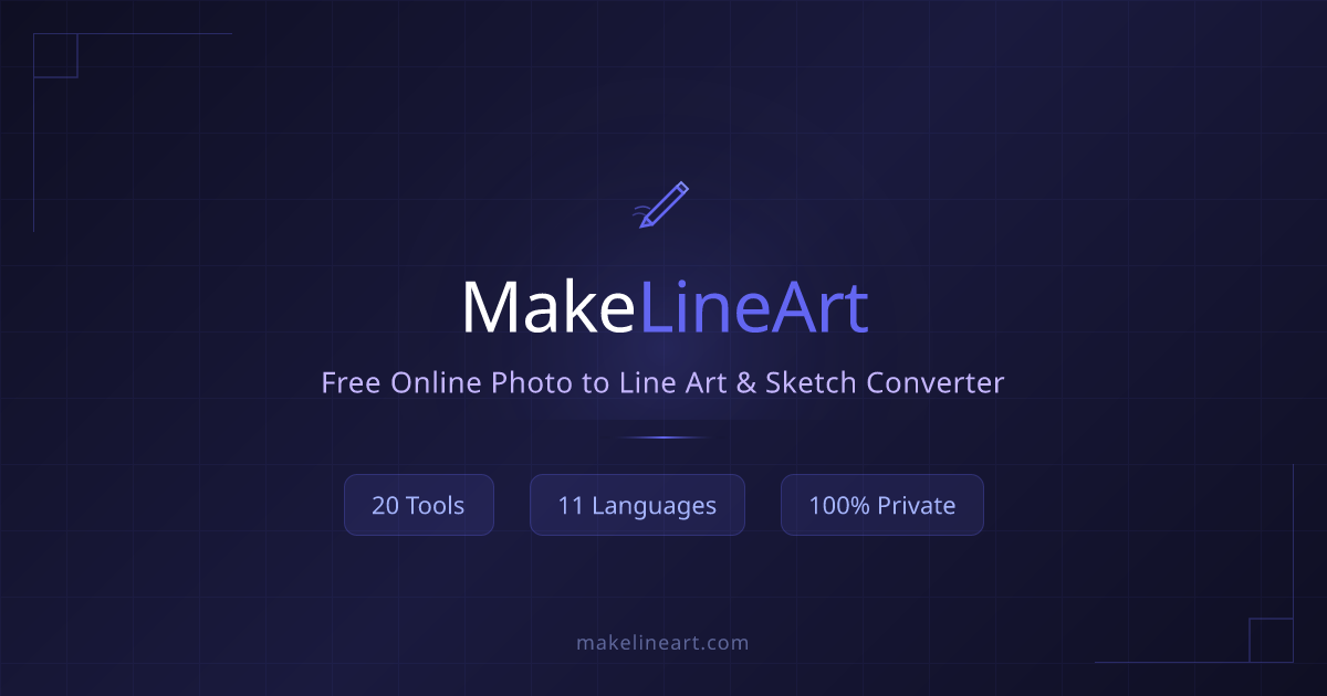 Convert Photo to Line Drawing Without Photoshop — 3 Free Methods (2026 ...